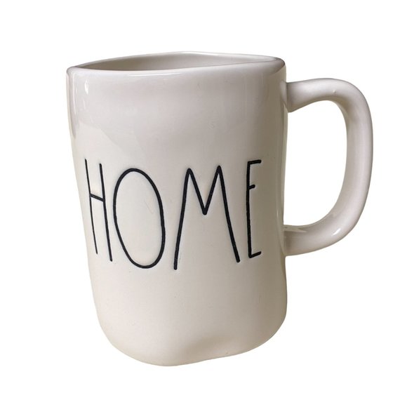 Rae Dunn | Dining | Rae Dunn Artisan Collection White Blue Home Mug ...
